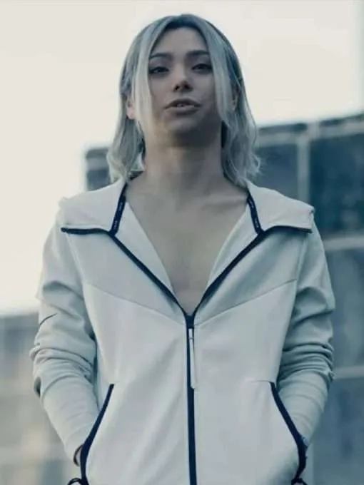 Alice in Borderland Shuntaro Chishiya White Hoodie | Victoria Jacket