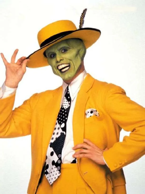 Jim Carrey The Mask Yellow Costume Suit | The Mask Yellow Suit