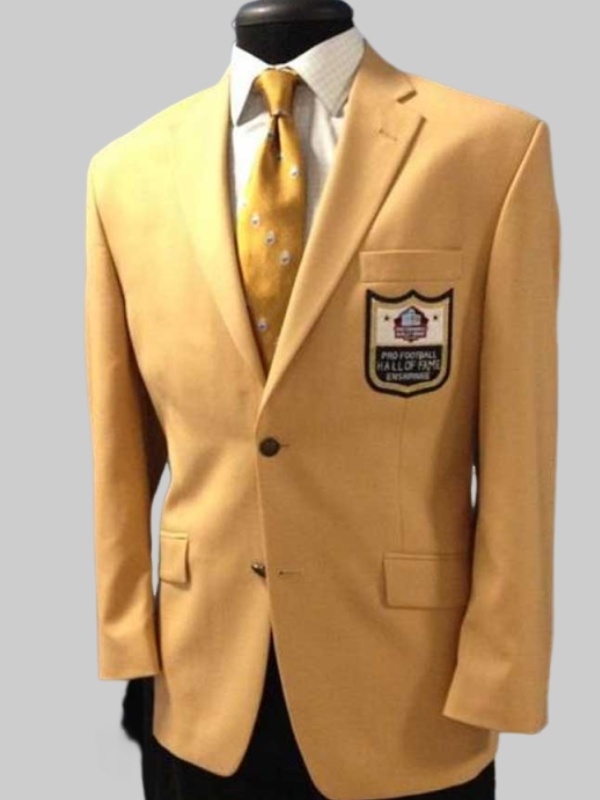 Pro Football Hall of Fame Gold Jacket | Get With Free Shipping