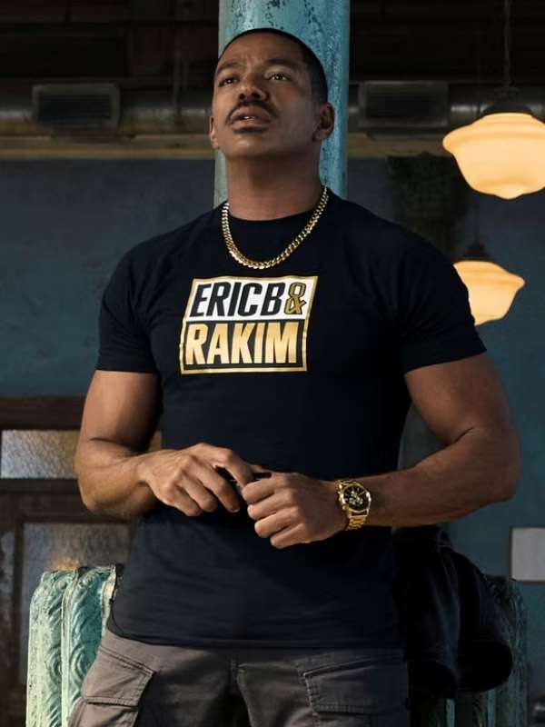 The Boys S04 Laz Alonso Eric B & Rakim Black T-Shirt