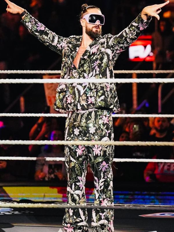 WWE Monday Night RAW Seth Rollins Sequin Suit