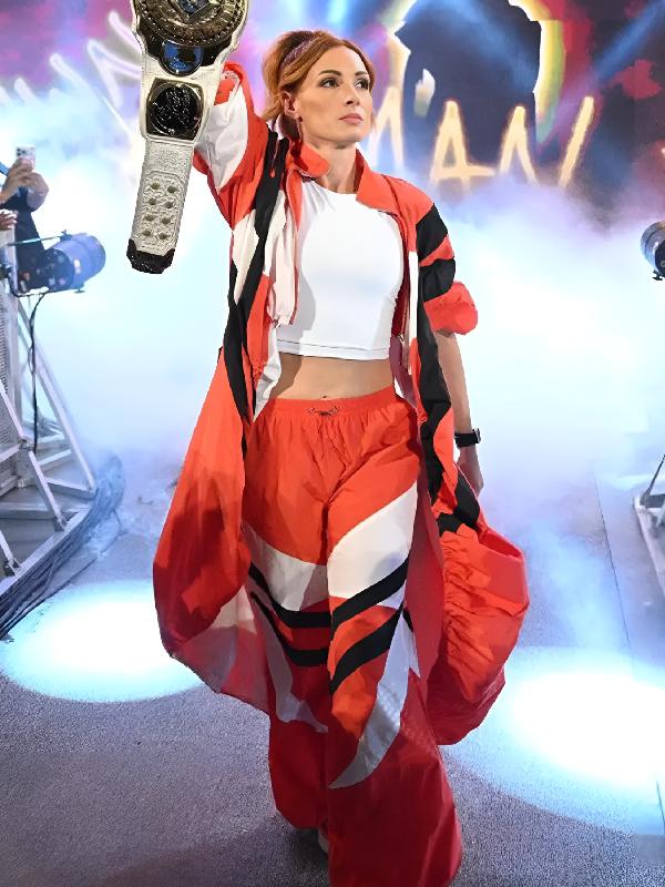 Becky Lynch Monday Night RAW 2025 Coat | Victoria Jacket