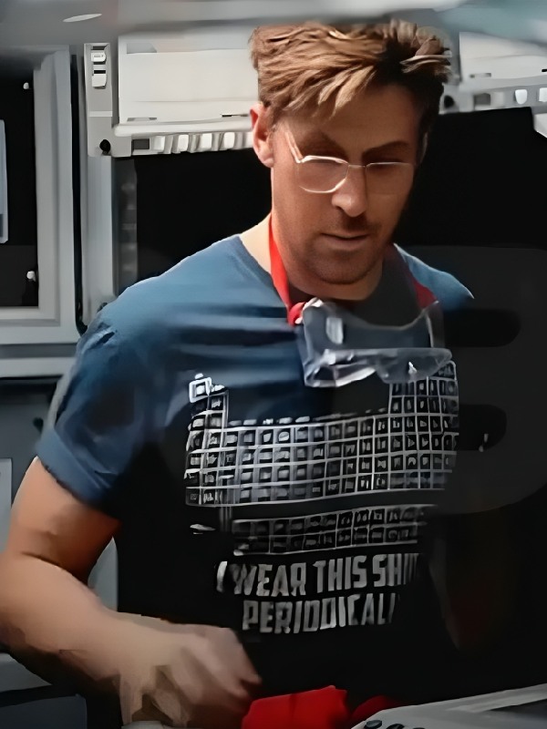 Project Hail Mary Ryan Gosling Periodic Table T-Shirt